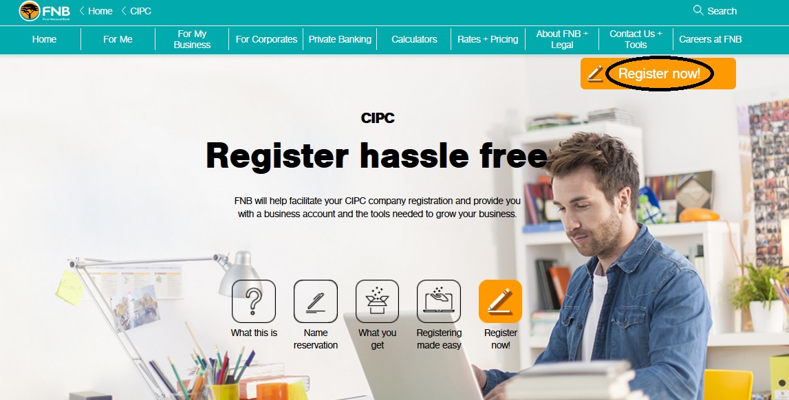 FNB CIPC Company Registration FirstRand Bank South Africa Status