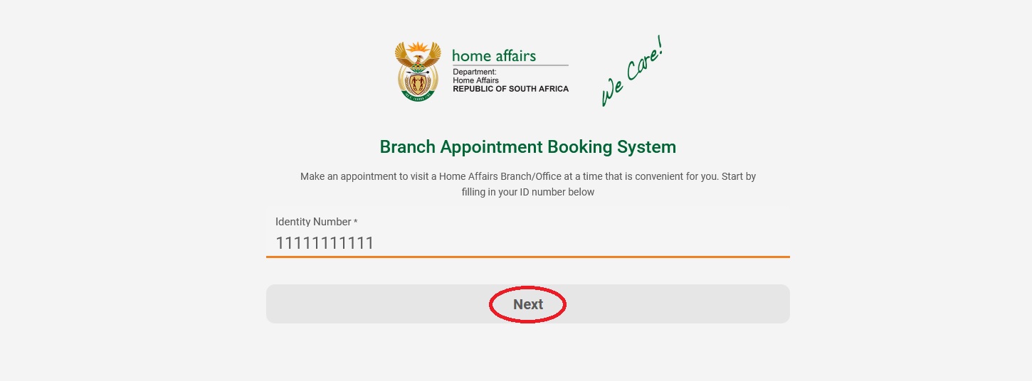 DHA Branch Appointment Booking System BABS Department Of Home
